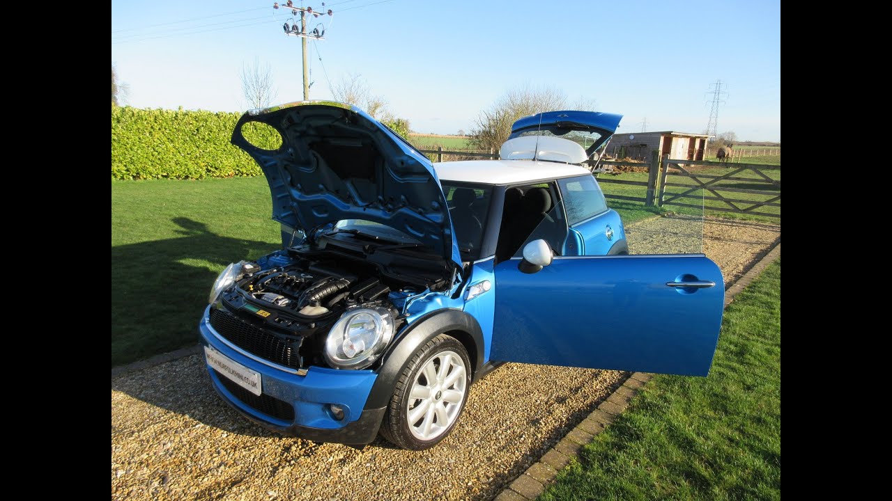 2008 Mini Cooper s Laser Blue R56 - YouTube