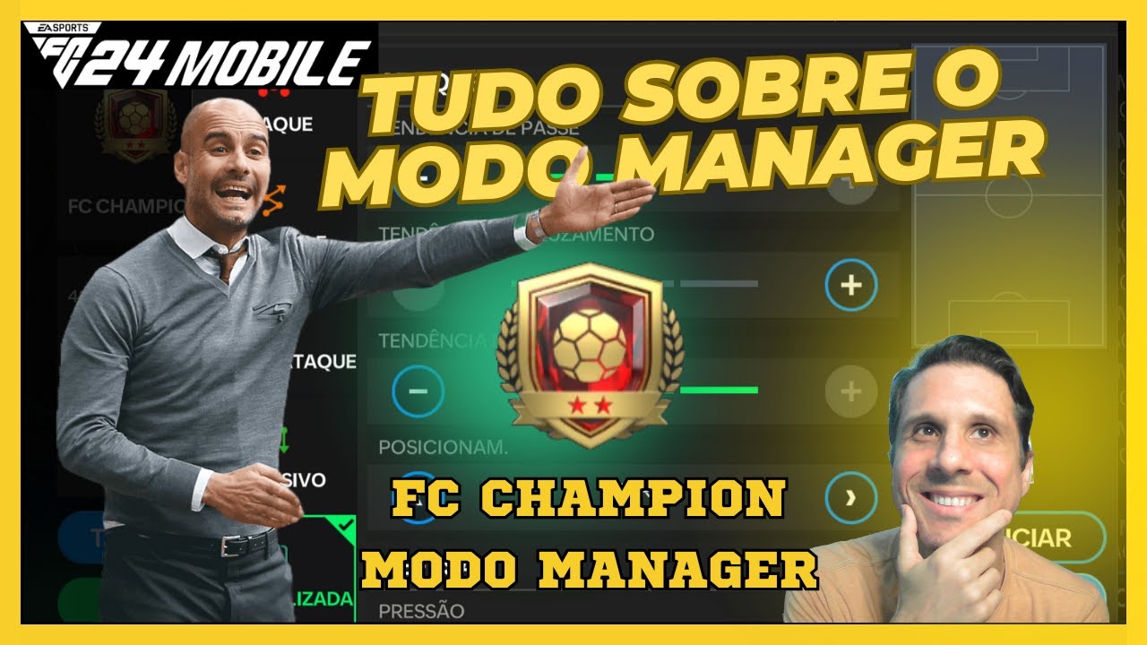 🔥TUDO DE COMO CHEGAR NO FC CHAMPIONS NO MODO MANAGER -🤩 - FC MOBILE 24 ...