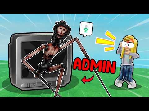 ADMIN TROLLING AS ANALOG HORROR IN ROBLOX (Roblox VC)