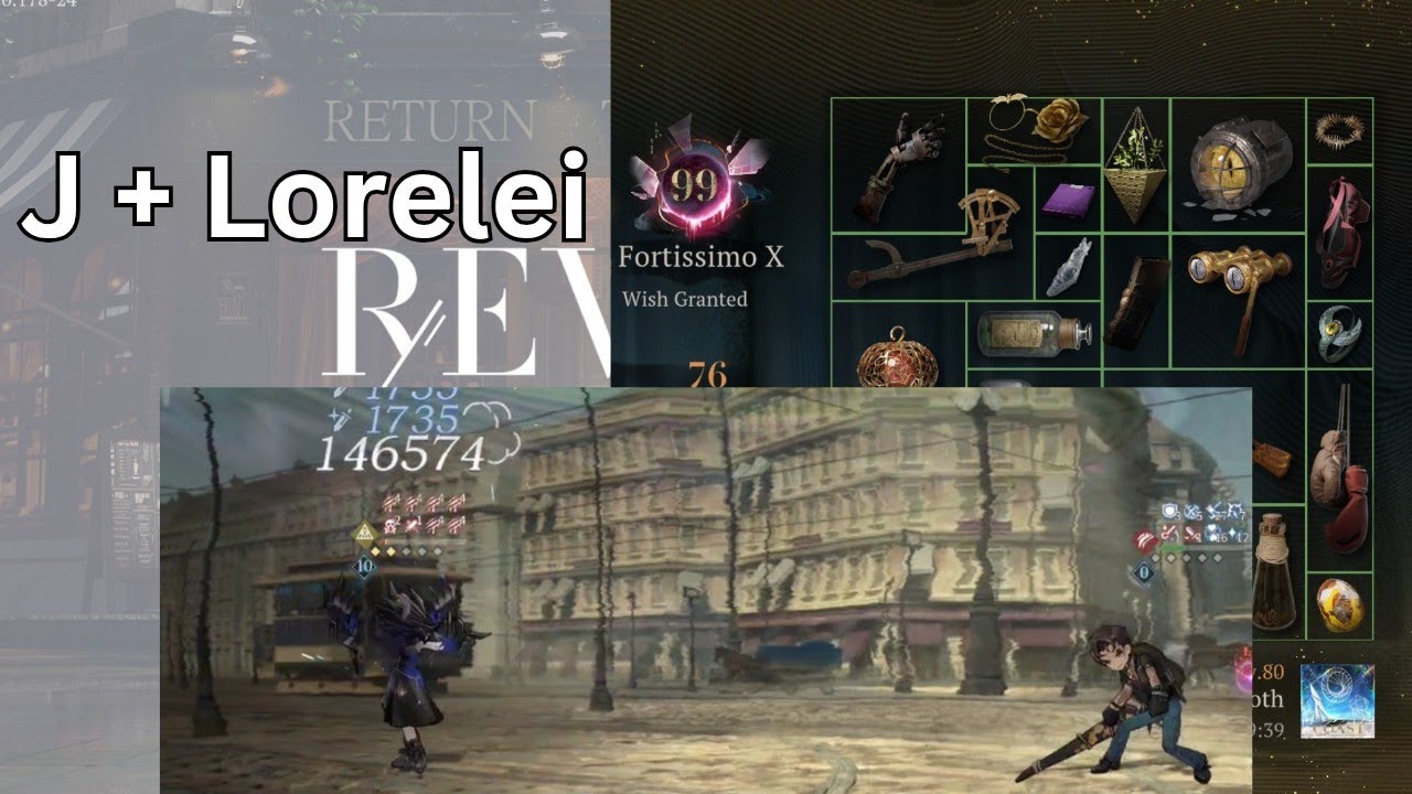 J, Lorelei, Kakania - Delirium 99 - Roguelike A series of dusk ...