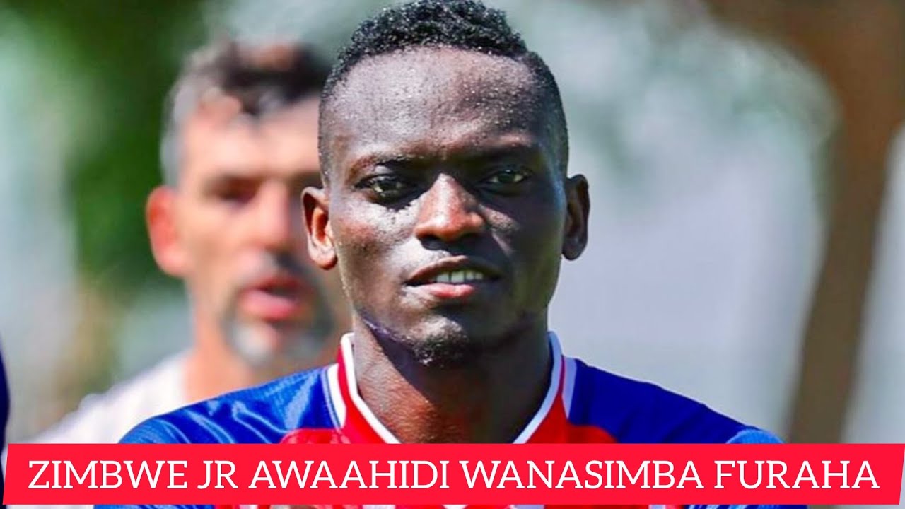 ZIMBWE JR AWATULIZA MASHABIKI SIMBA AWAITA KWA MKAPA JUMAMOSI - YouTube