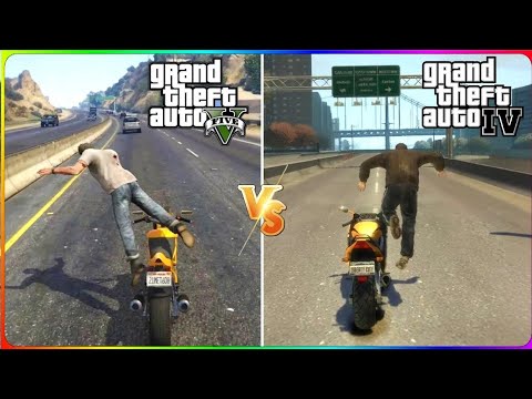 GTA 4 vs GTA 5 Bike Physics SHOWDOWN! Who Wins in 2025? 🔥 - YouTube
