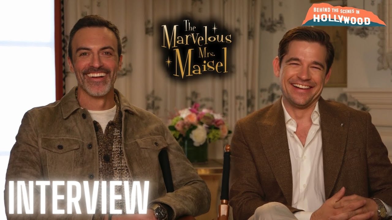 Reid Scott & Jason Ralph, The Marvelous Mrs Maisel | Behind the Scenes ...