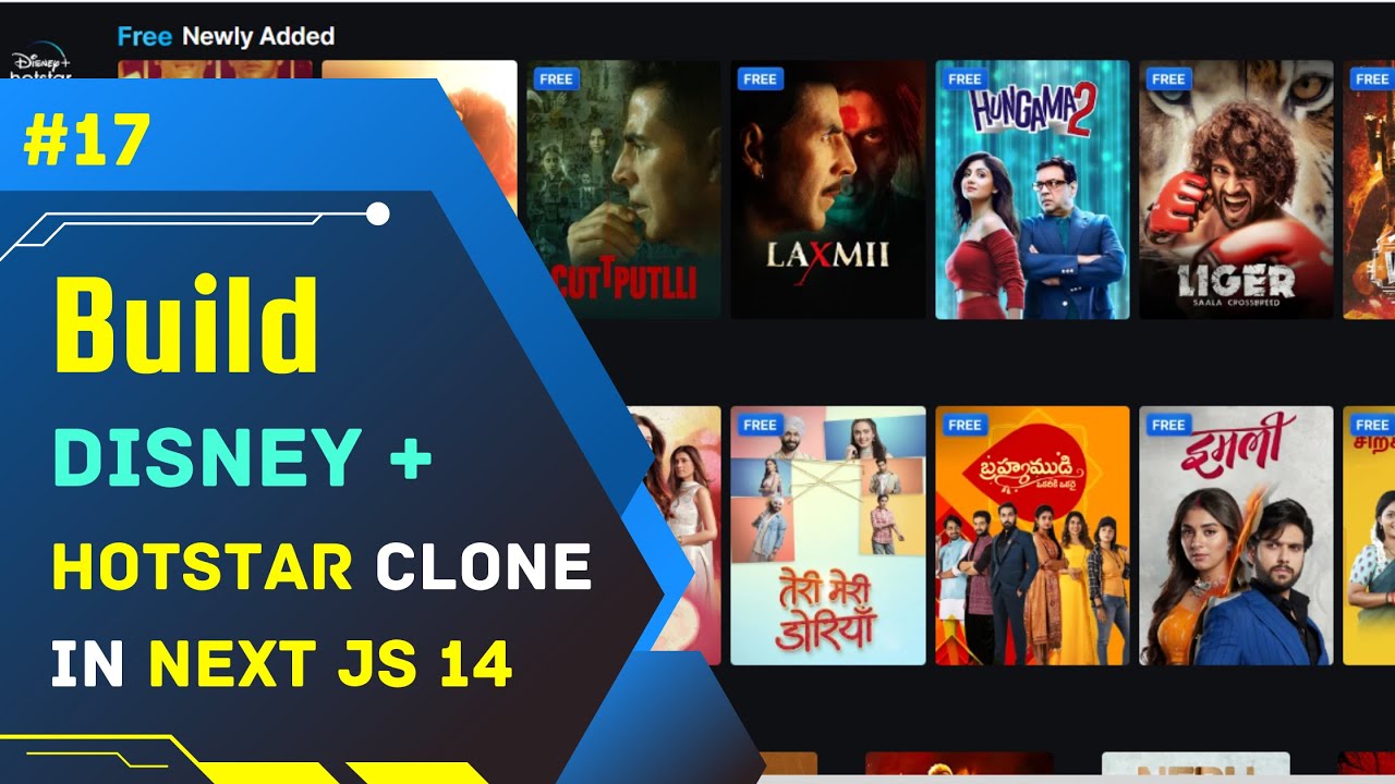 #17 Disney plus hotstar clone | Next JS 14 | Strapi Admin | Complete Search Page Functionality 🔥 ...