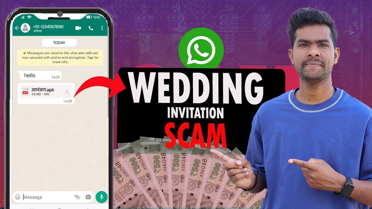 New Scam: WhatsApp Wedding Invitations Can Steal Your Money ? - YouTube