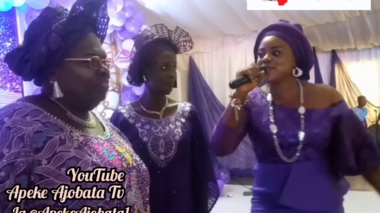 Stage performerce by Apeke Ajobata Happy birthday mama Abike Yusuf @80 ...