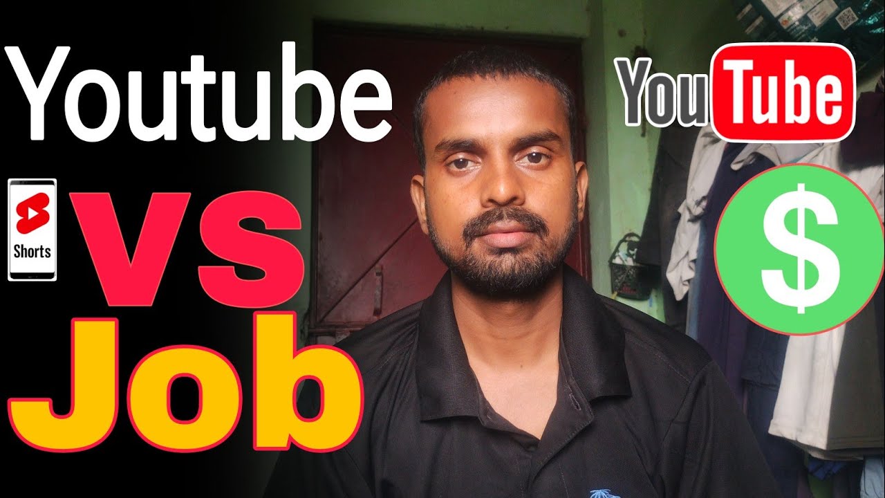 Youtube vs job || youtube vs job career option - YouTube
