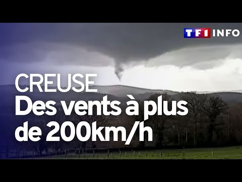 Tornado rips through village in central France, causing significant ...