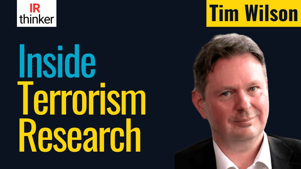 Terrorism: A Research Perspective - Tim Wilson | 2023 Episode 35 - YouTube