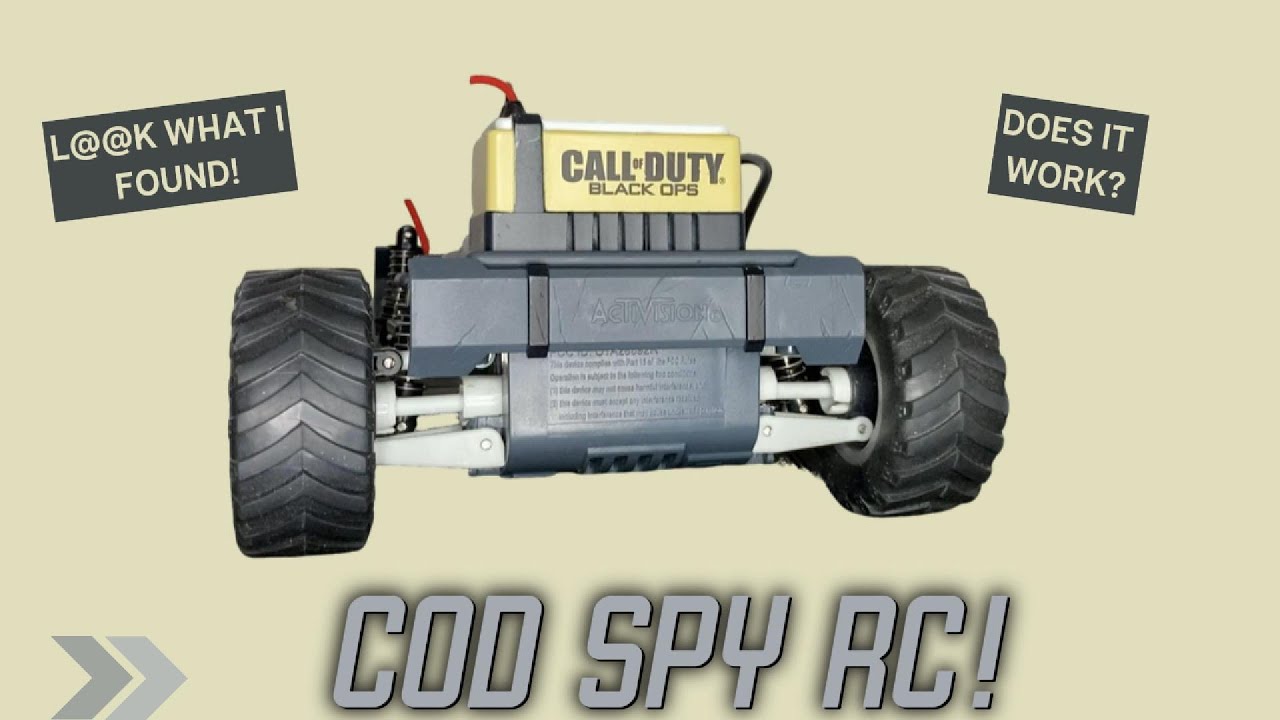 A GAMERS DREAM! CALL OF DUTY BLACK OPS SPY RC! - YouTube