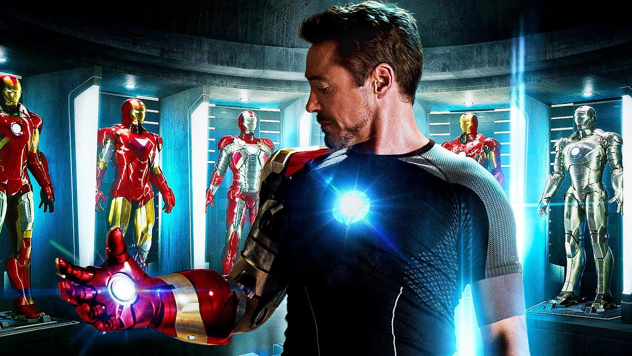 Tony Stark Builds Several Iron Man Suits After Almost Being Dead In The ...