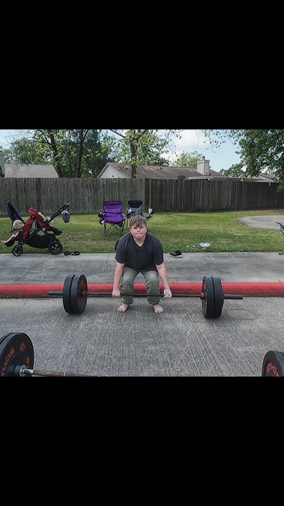 Strongest 12 year old? 250 pound deadlift shocks everyone. - YouTube