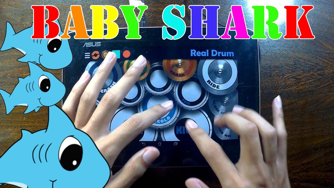 Real Drum - Baby Shark (Drums Only version) - YouTube