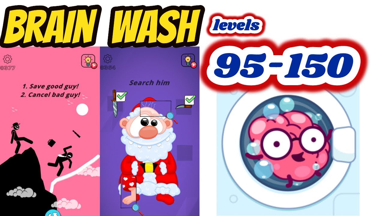 Brain Wash Levels 95 - 150 Gameplay Walkthrough | By Say Games | (IOS ...