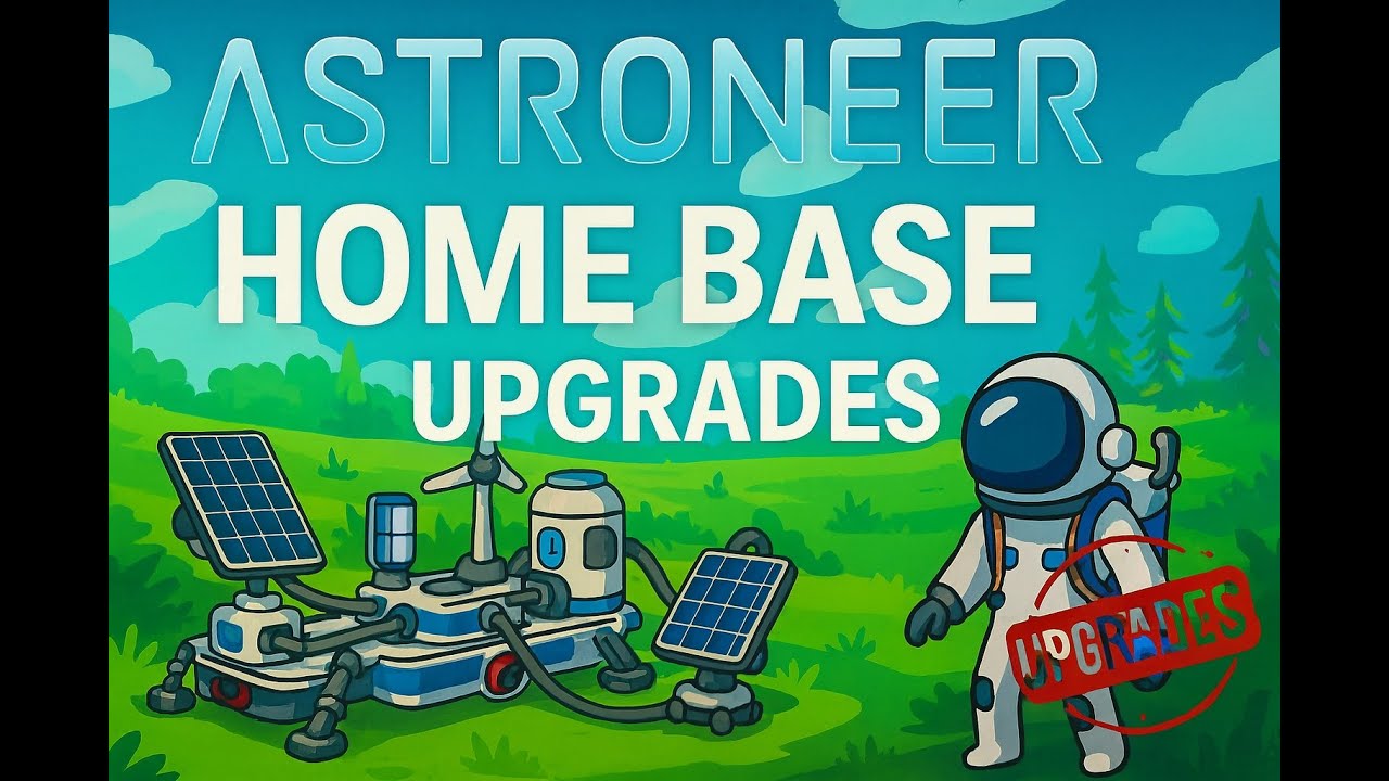 Astroneer Ep. 6 | Big Upgrades at Our Sylva Base! - YouTube