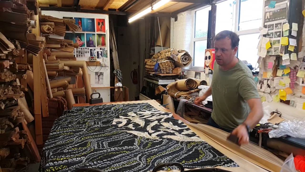 Sunray pleating by Ciment pleating in HD - YouTube