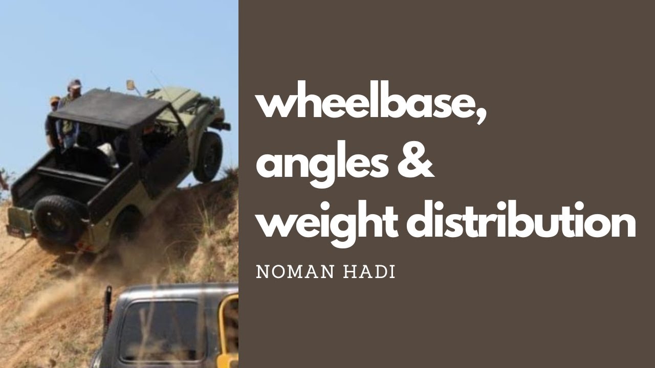 Importance of Wheelbase, Weight Balance and Angles in 4x4 - YouTube
