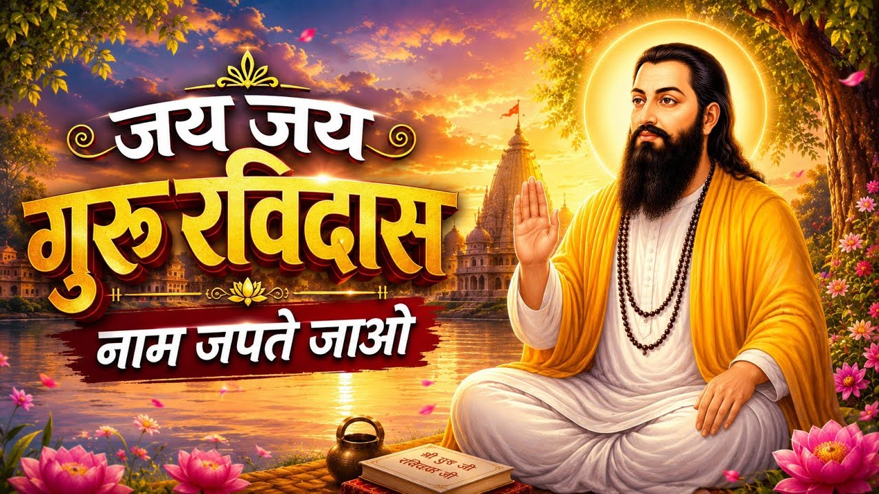 JAY JAY GURU RAVIDAS NAAM JAPTE JAO ll SANT GURU RAVIDAS ll GURU ...