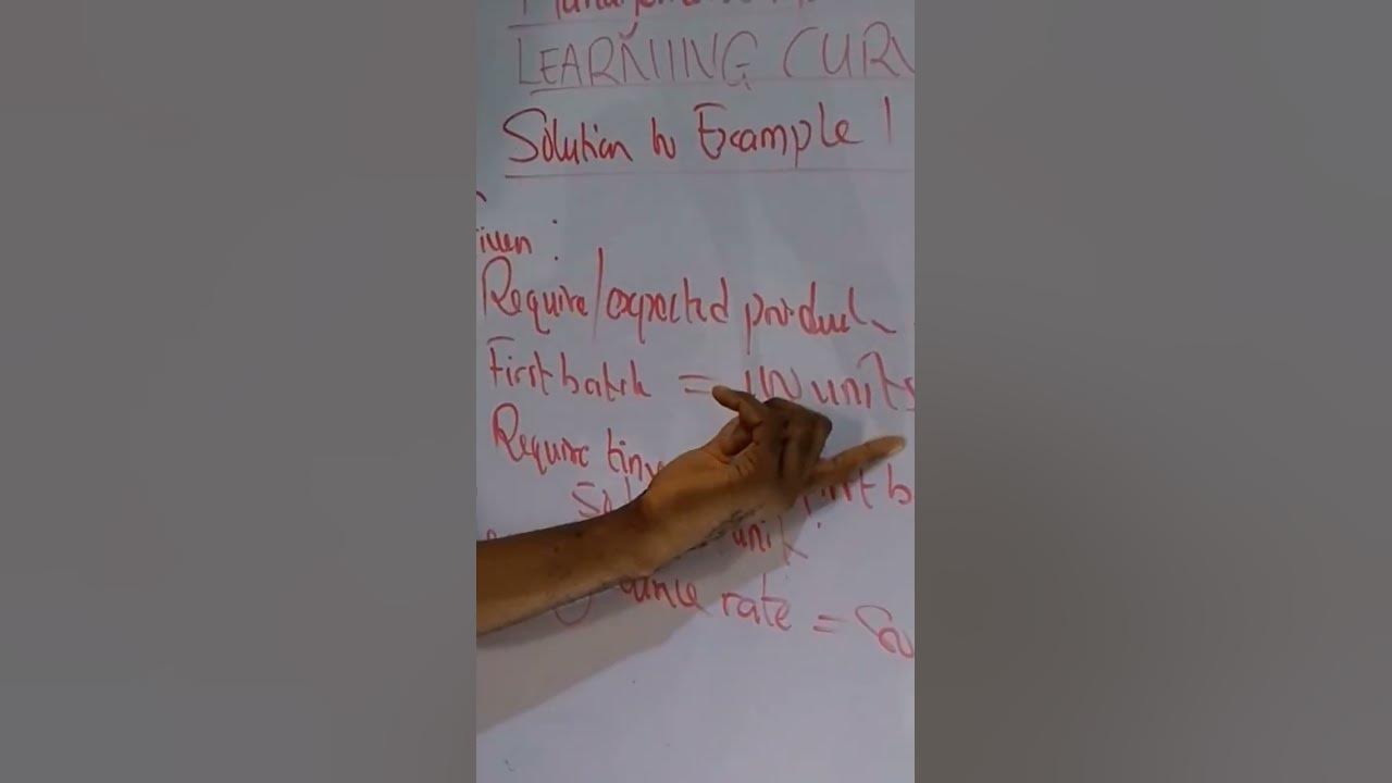 Learning Curve - YouTube