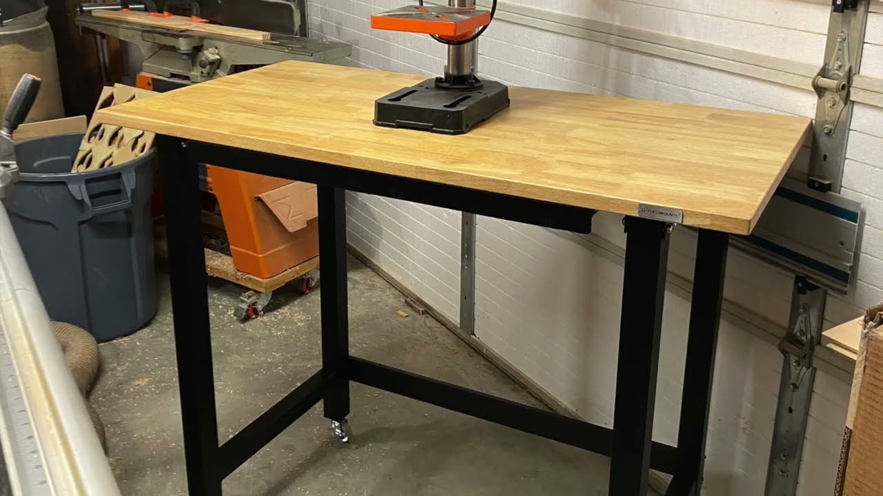 Fleximount Workbench Assembly - YouTube