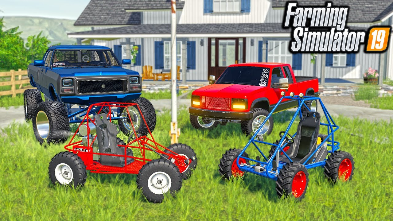 RICH REDNECK BUYS NEW $10,000 GOCART'S | (ROLEPLAY) FARMING SIMULATOR ...