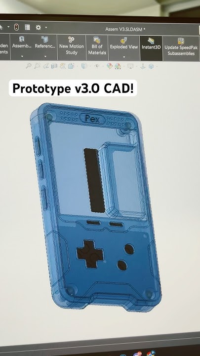 @pexlabs retro handheld game console prototype! Getting a lot of ...