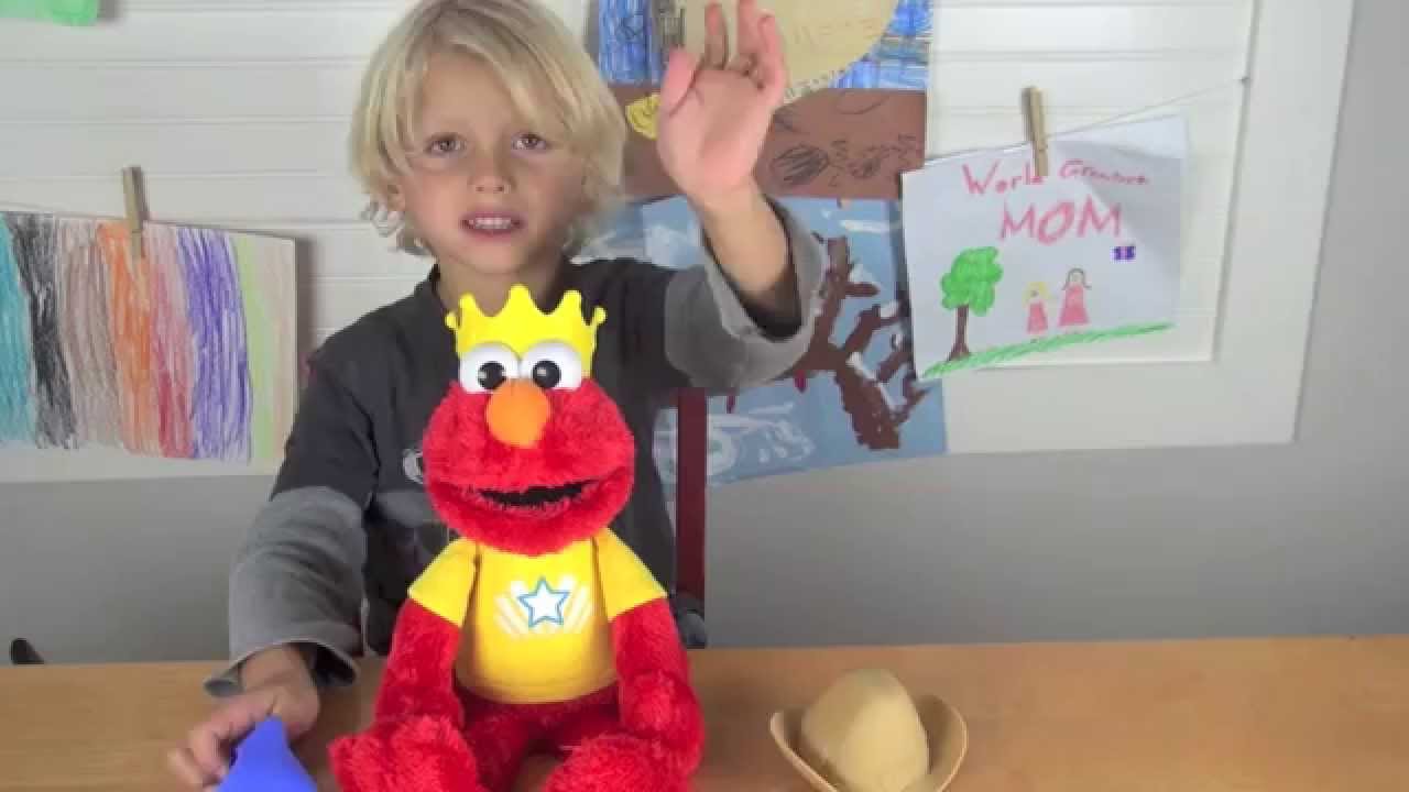 Sesame Street Let's Imagine Elmo Review - YouTube