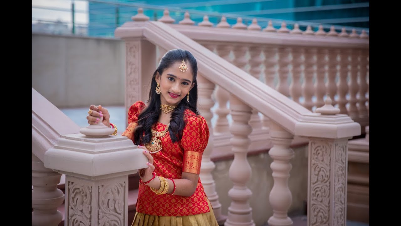 AVANTIKA'S HALF SAREE CEREMONY TEASER-2022 - YouTube