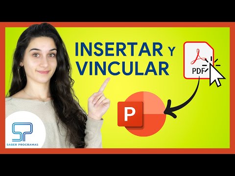 Cómo INSERTAR un documento PDF en PowerPoint