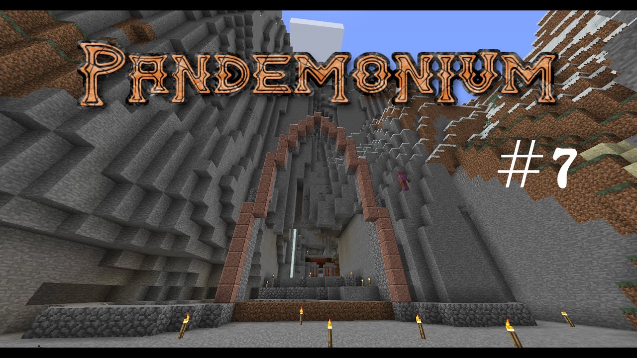 [Minecraft 1.8] Pandemonium #7: Langsam nimmt die Base Gestalt an - YouTube