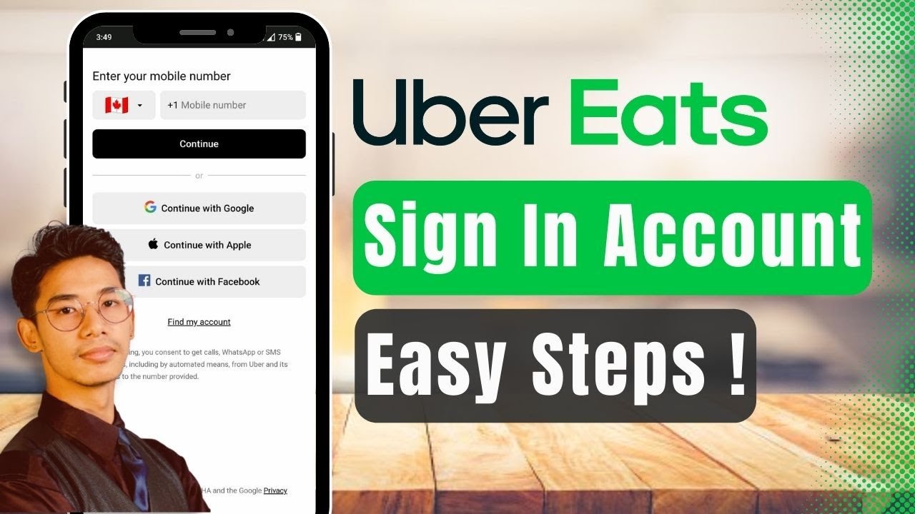 How to Sign In Uber Eats - YouTube