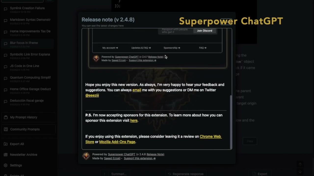ChatGPT Settings Menu - YouTube