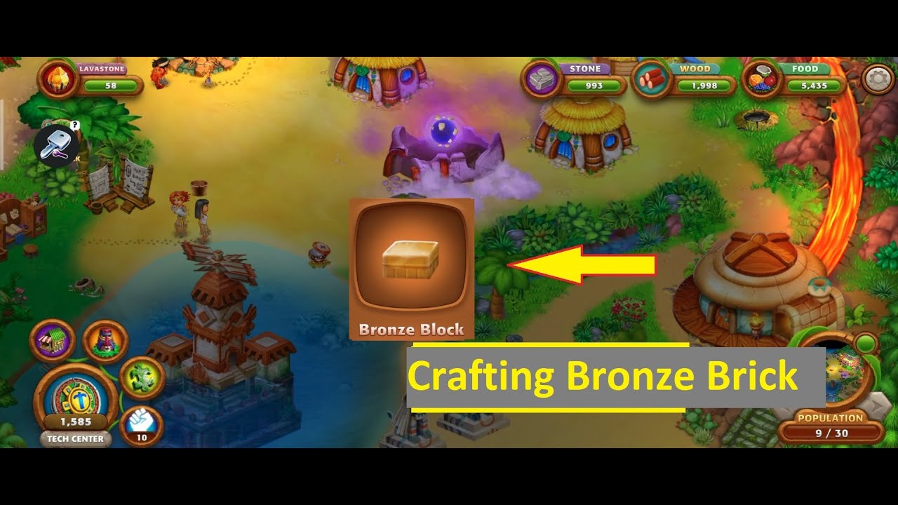 How to make Bronze Block : Virtual Villagers 6 Divine Destiny : Gamer ...