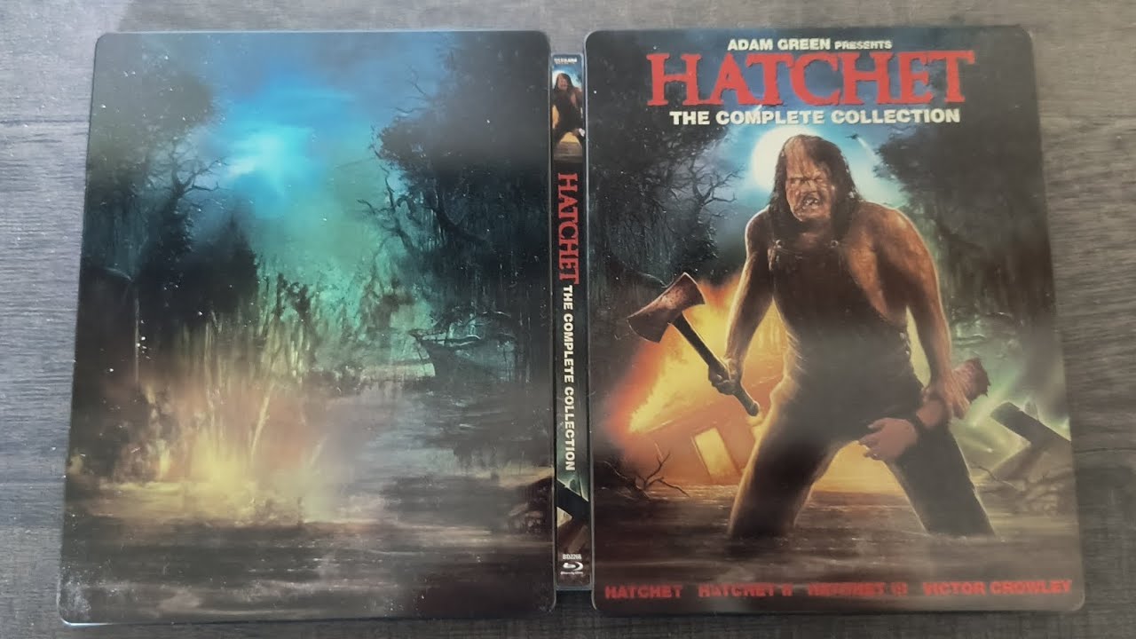 Nerdy Hillbilly unboxing Hatchet Series Steelbook from @darkskyfilms ...