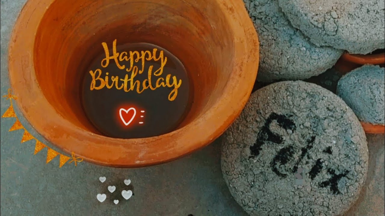 HBD Special to @Felix-71うちは 🎉 | Gritty Concrete Water Claypot Crumbling ...