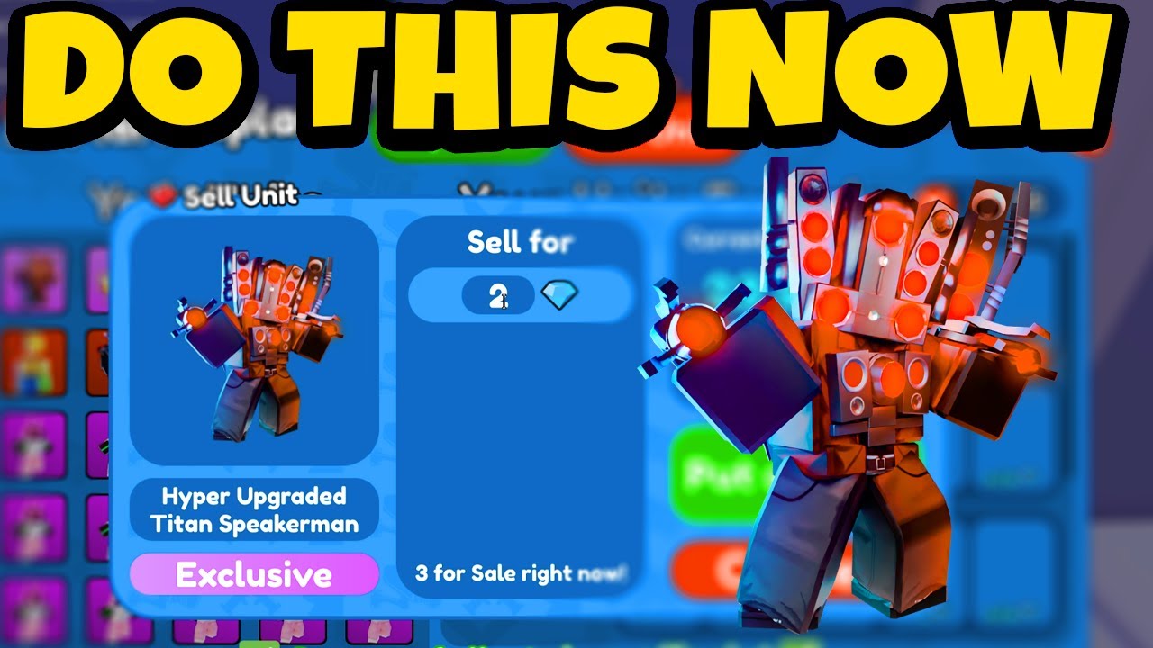 Do This Now If You Have Hyper UTS In Toilet Tower Defense - YouTube