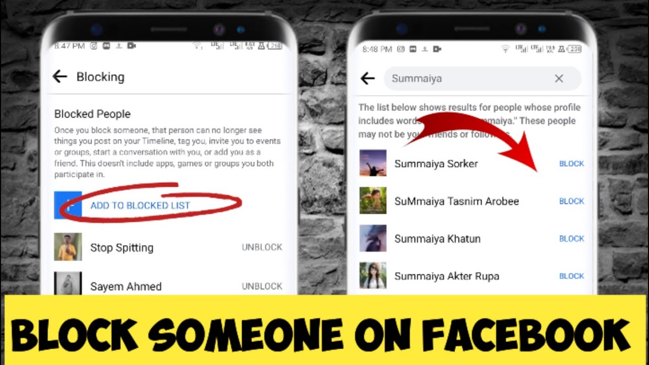 How to block someone on Facebook 2023 - Full Guide - YouTube Music