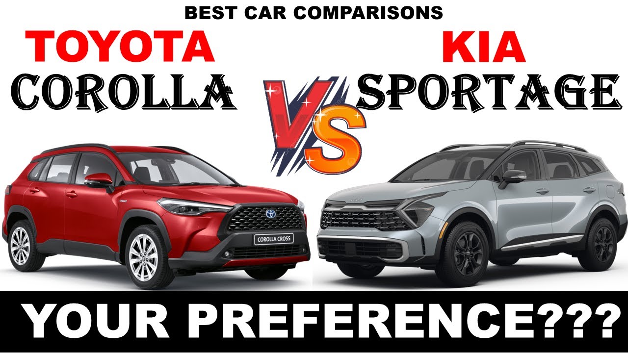 ALL NEW Toyota COROLLA CROSS Vs ALL NEW Kia SPORTAGE | Which one do you ...