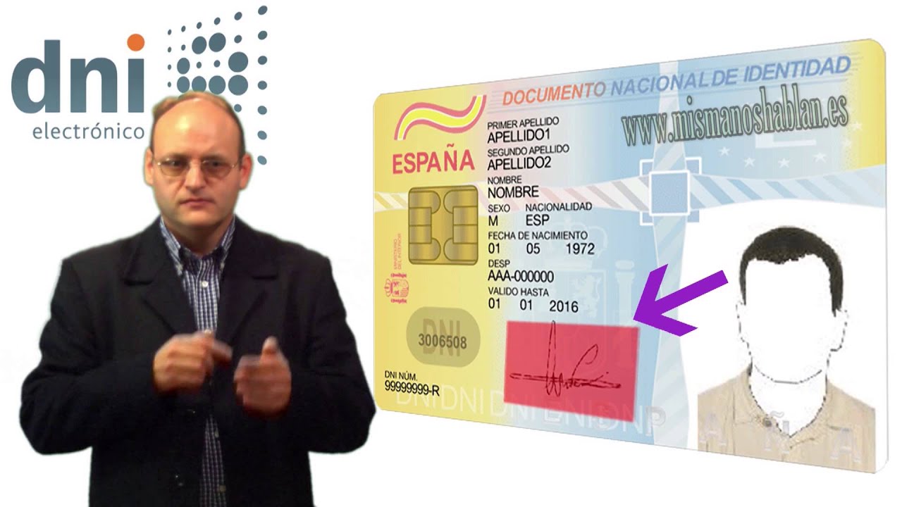 DOCUMENTO NACIONAL DE IDENTIDAD DNI DATOS PERSONALES - LENGUA DE SIGNOS ...