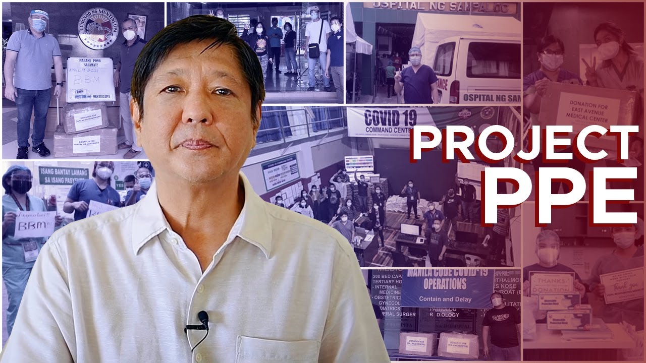 BBM VLOG #154: Project PPE | Bongbong Marcos - YouTube