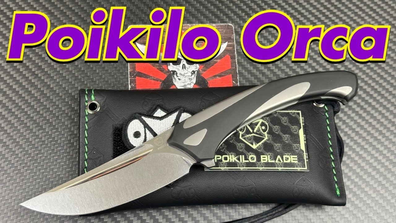 Poikilo Orca / Winner of Blade West 2024 ! Includes Disassembly ! - YouTube