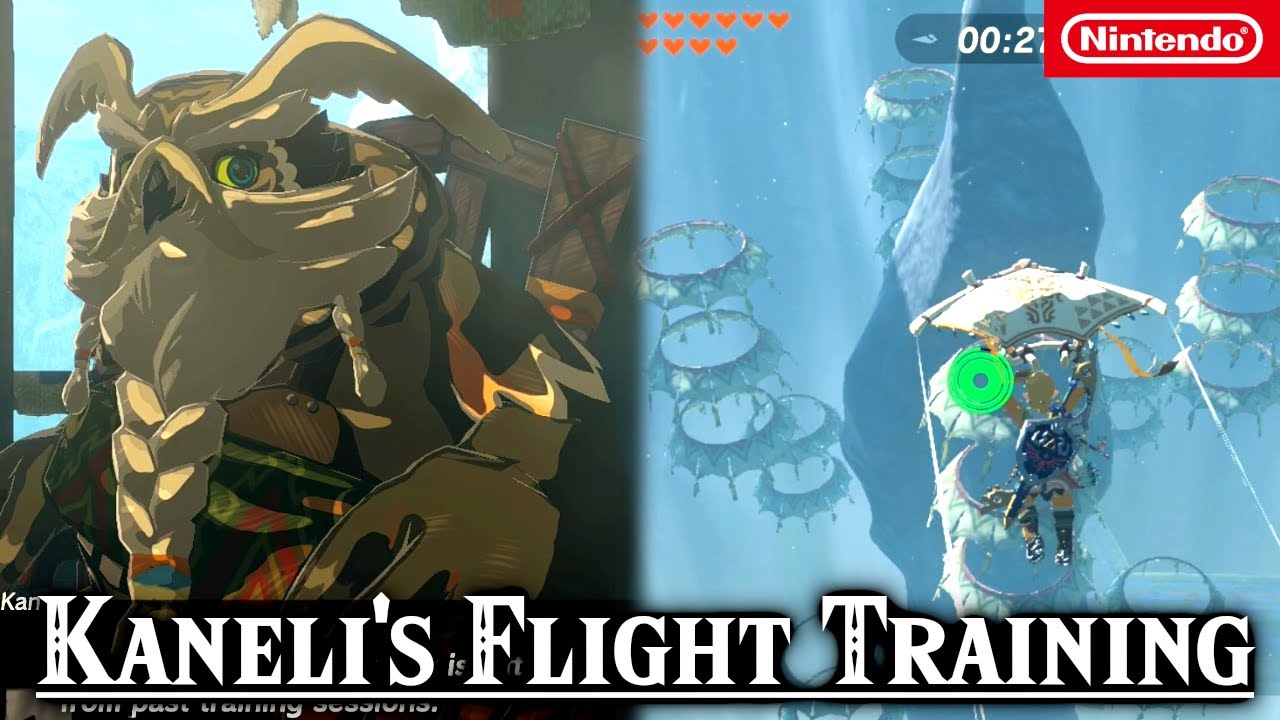 Kaneli's Flight Training | Rito Flight Range | Minigame | Zelda Tears ...