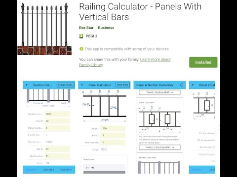 Railing Calculator - YouTube