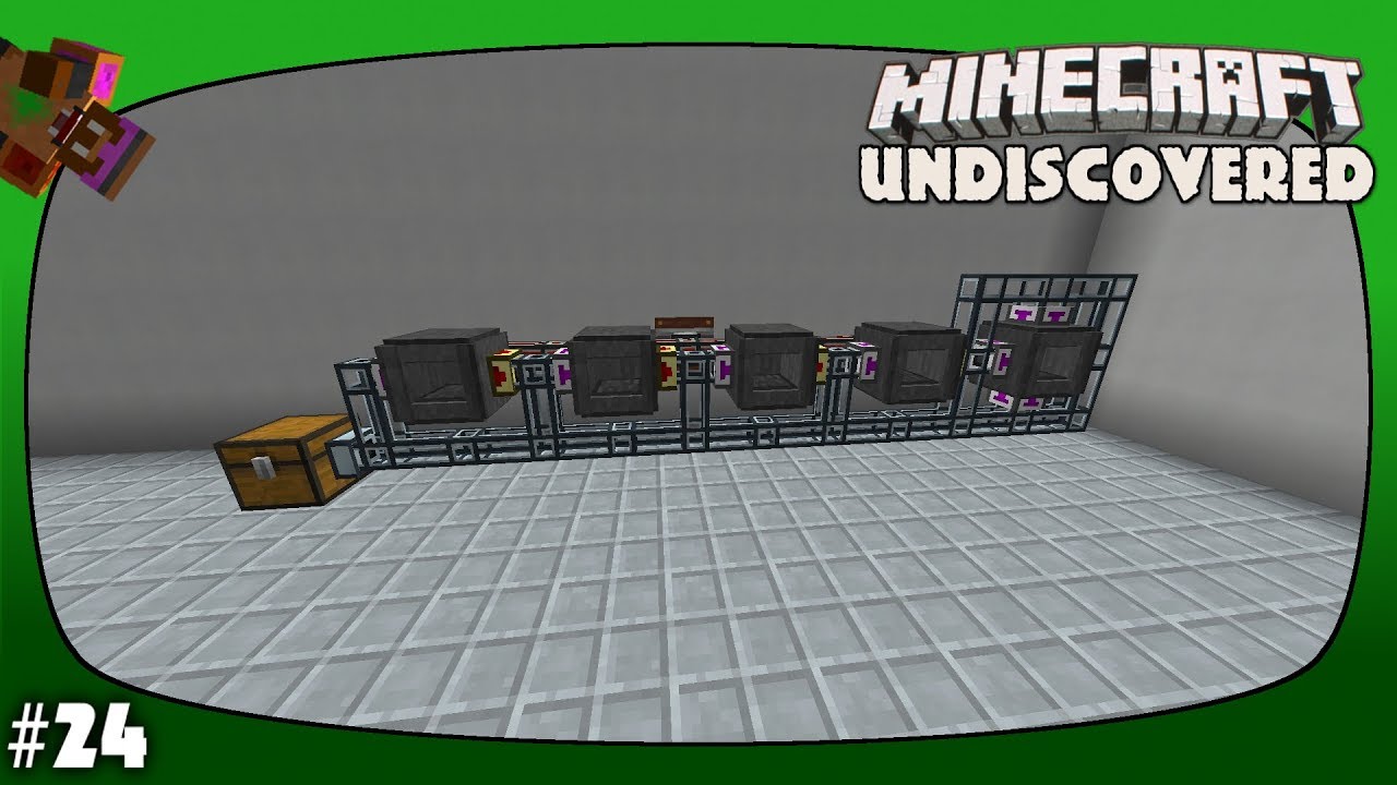 Minecraft Undiscovered Episode 24 = Inscriber automation and an ME ...