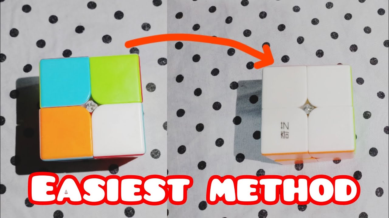 How to solve 2x2 rubik's cube|beggeners method|easiest method - YouTube