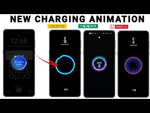 How to Change Charging Animation Realme Ui | Realme Oppo Charging ...