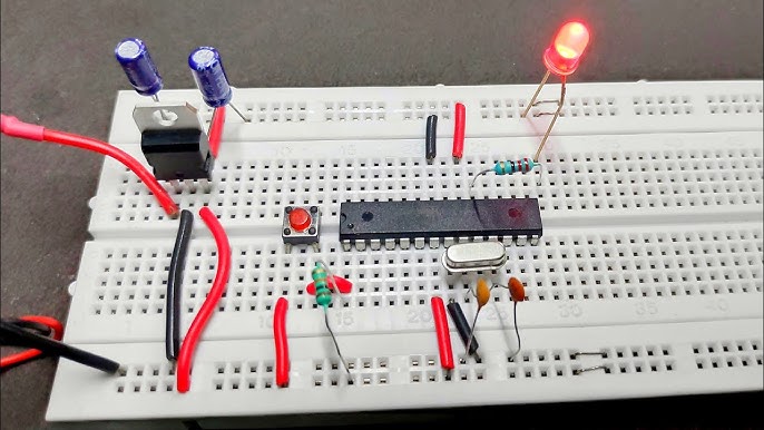Building An Arduino On A Breadboard Arduino Documentation Arduino Documentation Atelier Yuwa