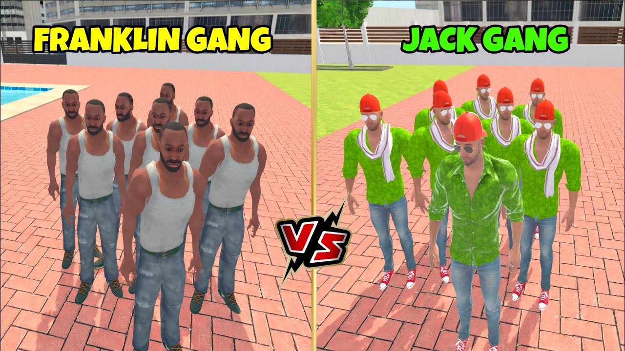 JACK GANG vs FRANKLIN GANG FIGHT 😯 INDIAN THEFT AUTO STORIES - YouTube