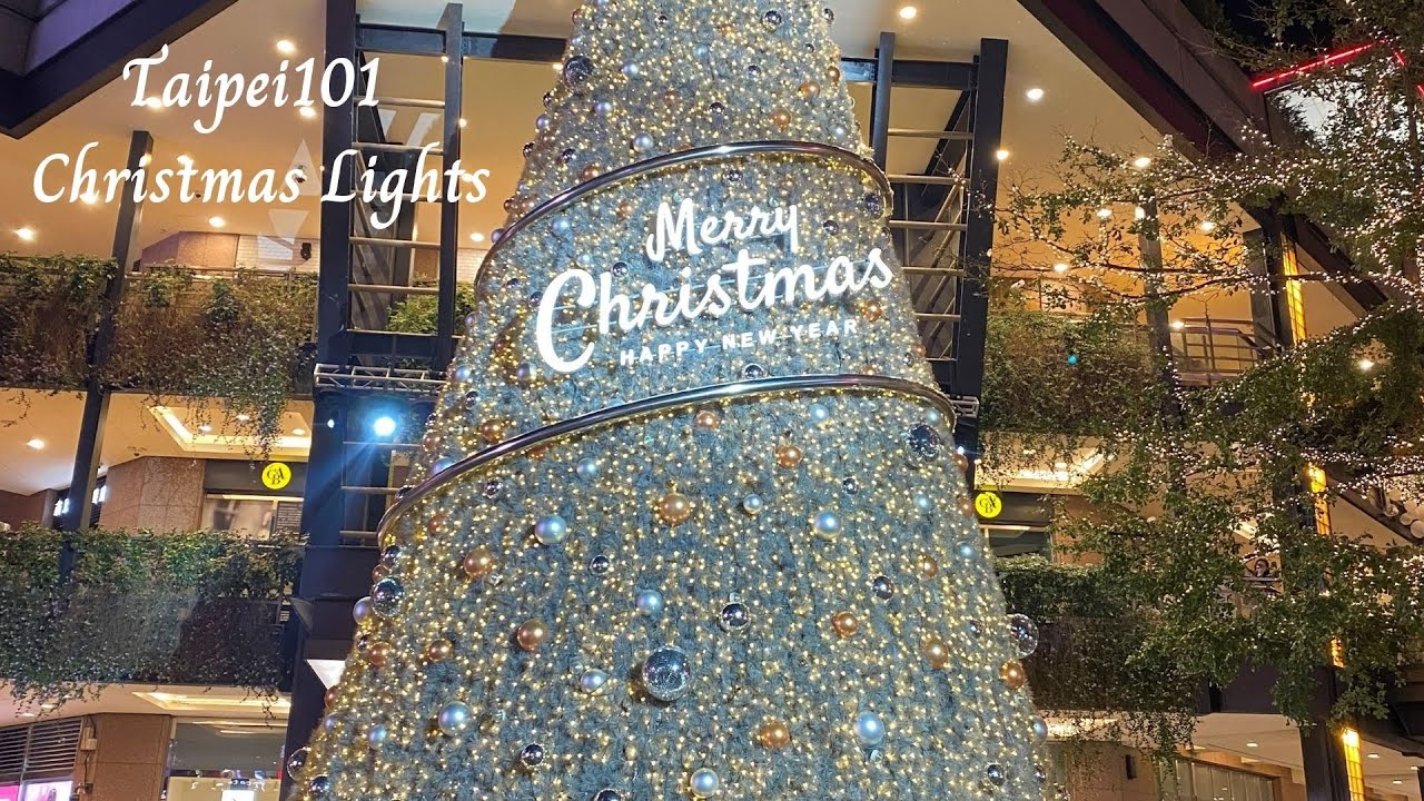Taipei 101 Christmas Lights - YouTube