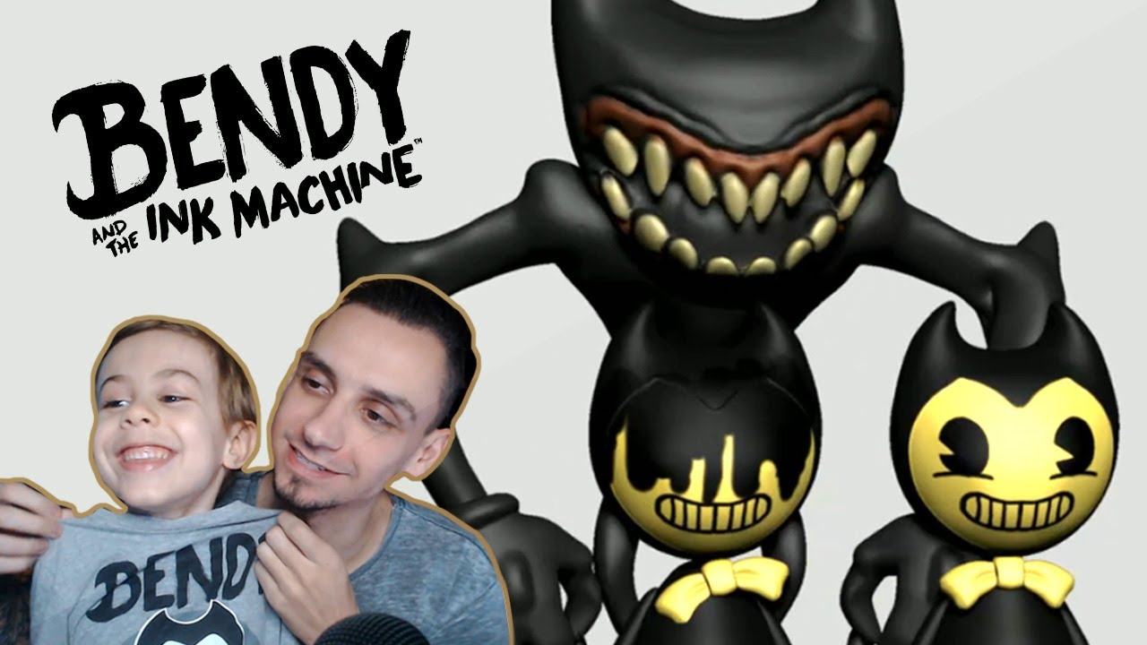 3D Sculpting with a 5 year old Art Director - Bendy and the Ink Machine ...